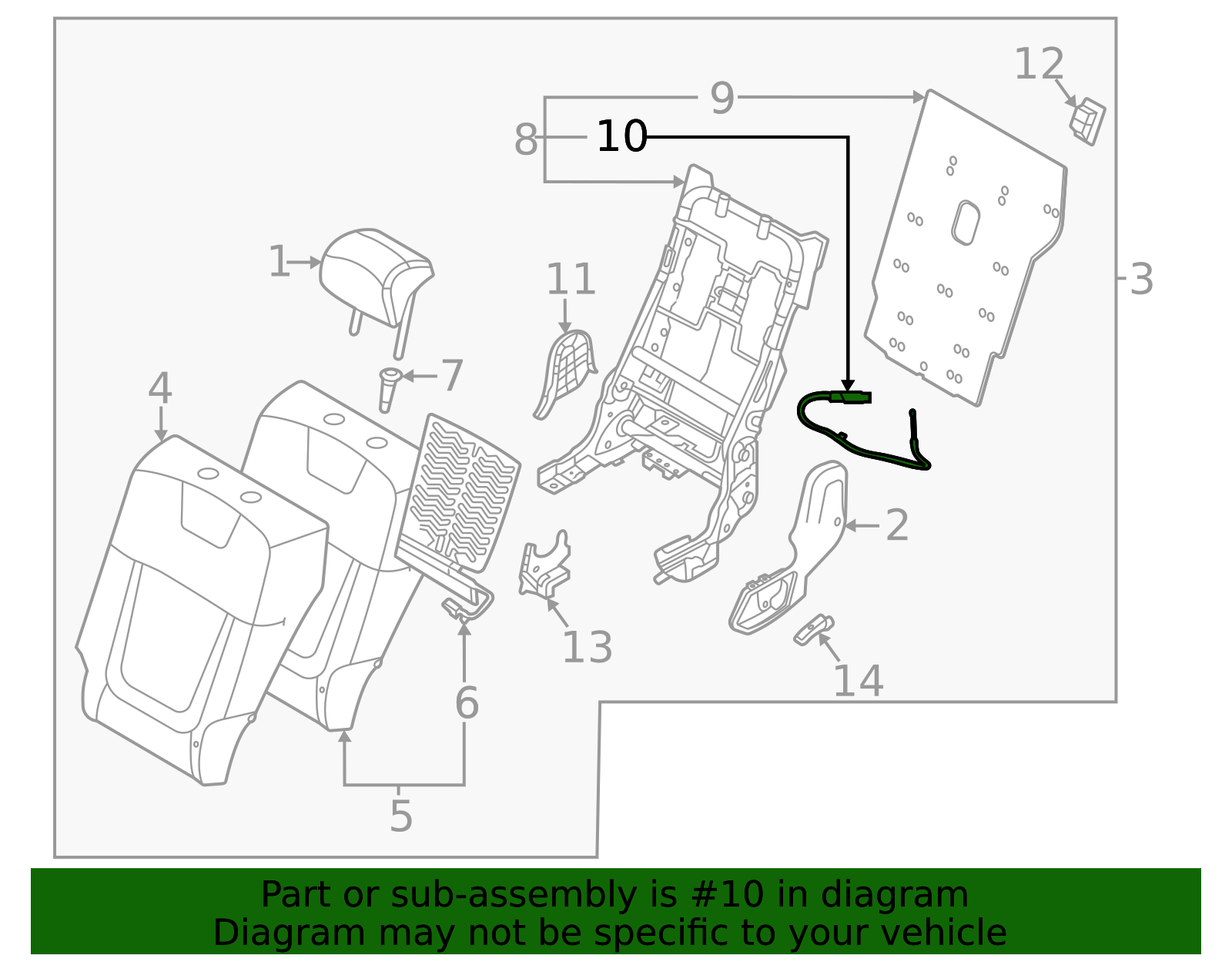 89161-N9000 - High-Quality Headrest Actuator for 2022-2025 Hyundai ...