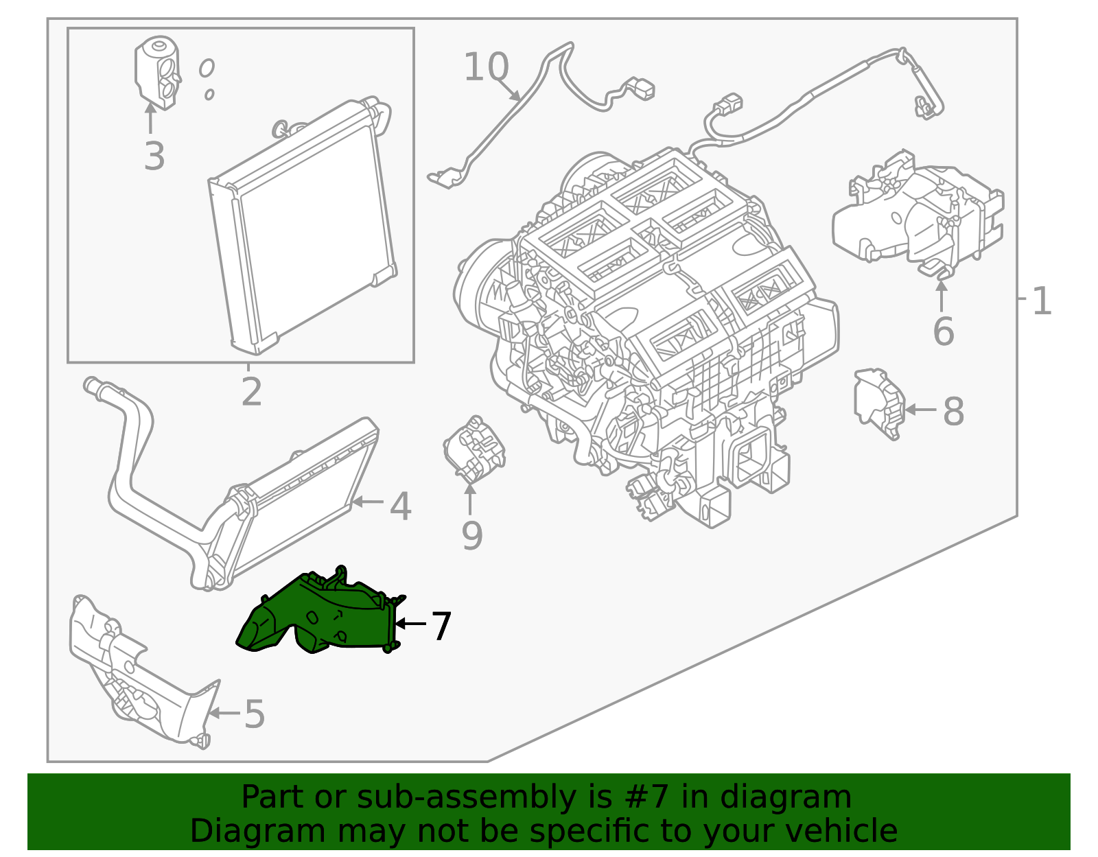 2021-2025 Nissan Rogue Floor Duct 27125-6RC0A | Team Nissan Inc.