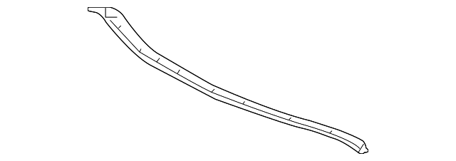 Genuine Toyota Upper Seal part# 53395-06010 for 2007-2011 Toyota Camry ...