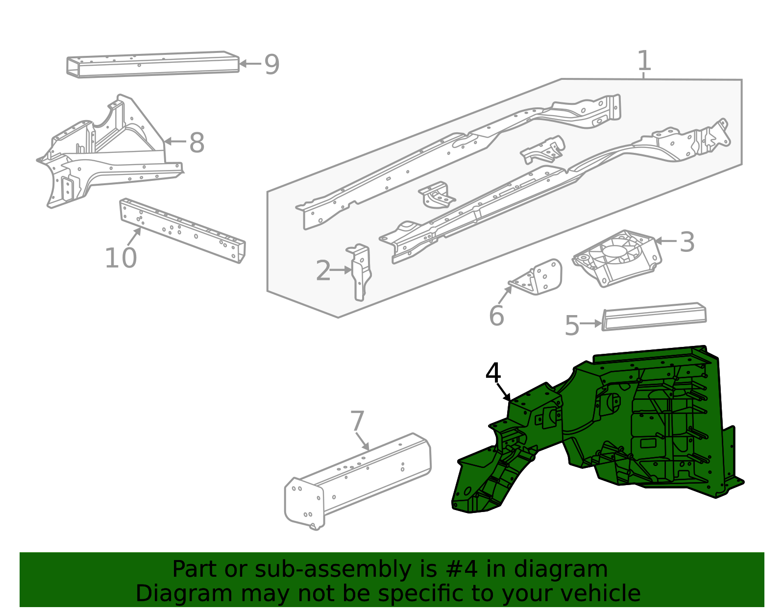 85657877 - Side Rail | Partners Chevy