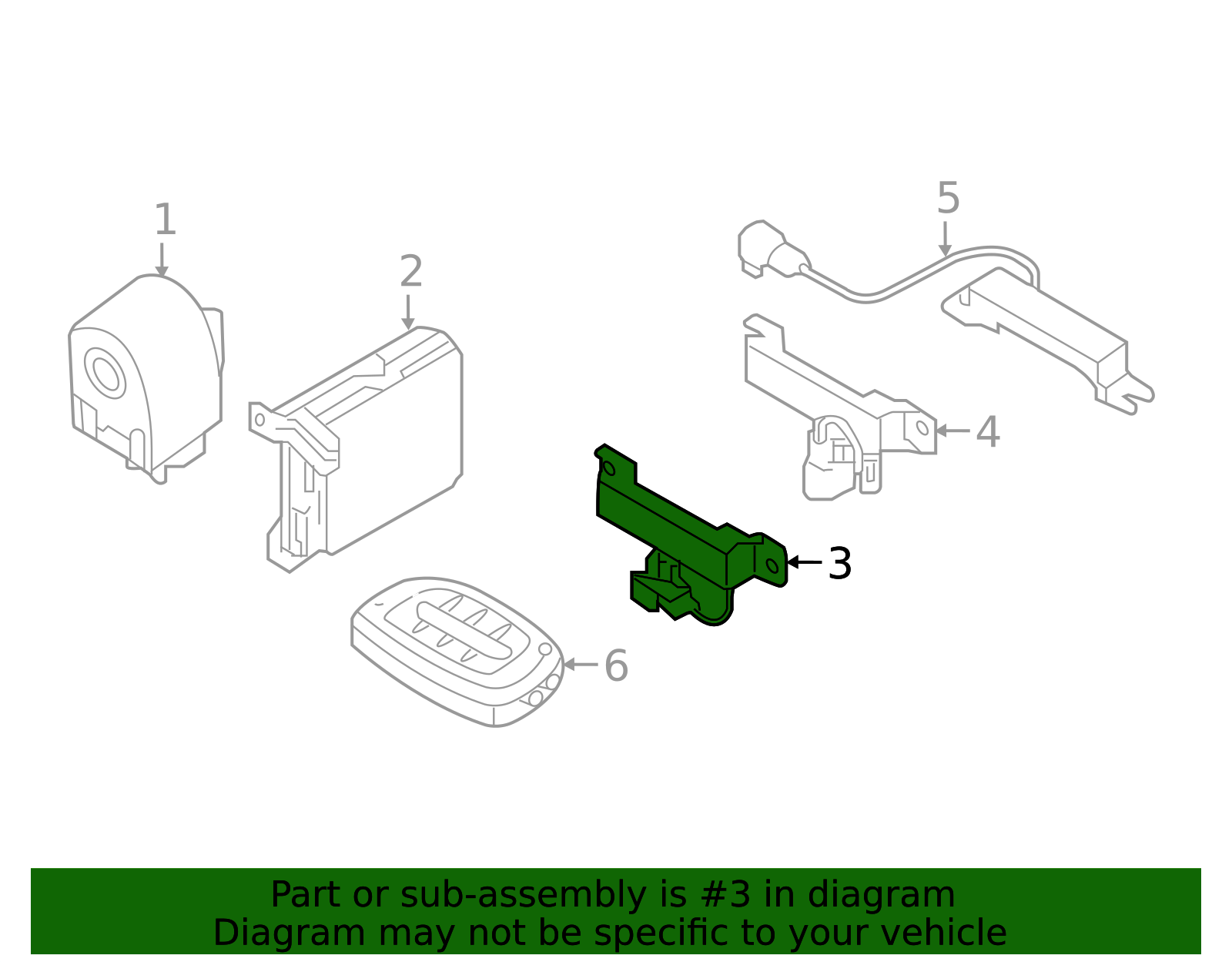 2015-2019 Hyundai Sonata Antenna 95420-C1100 | MotorMotor