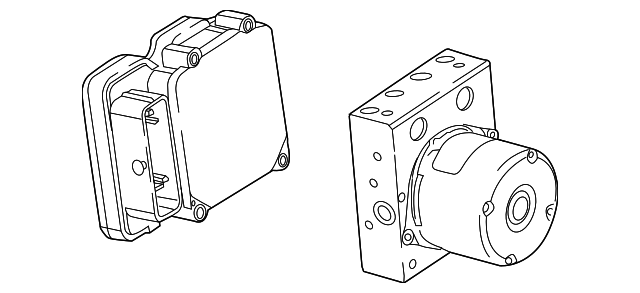 2018-2019 GM Electronic Traction Control Brake Pressure Modulator Valve ...