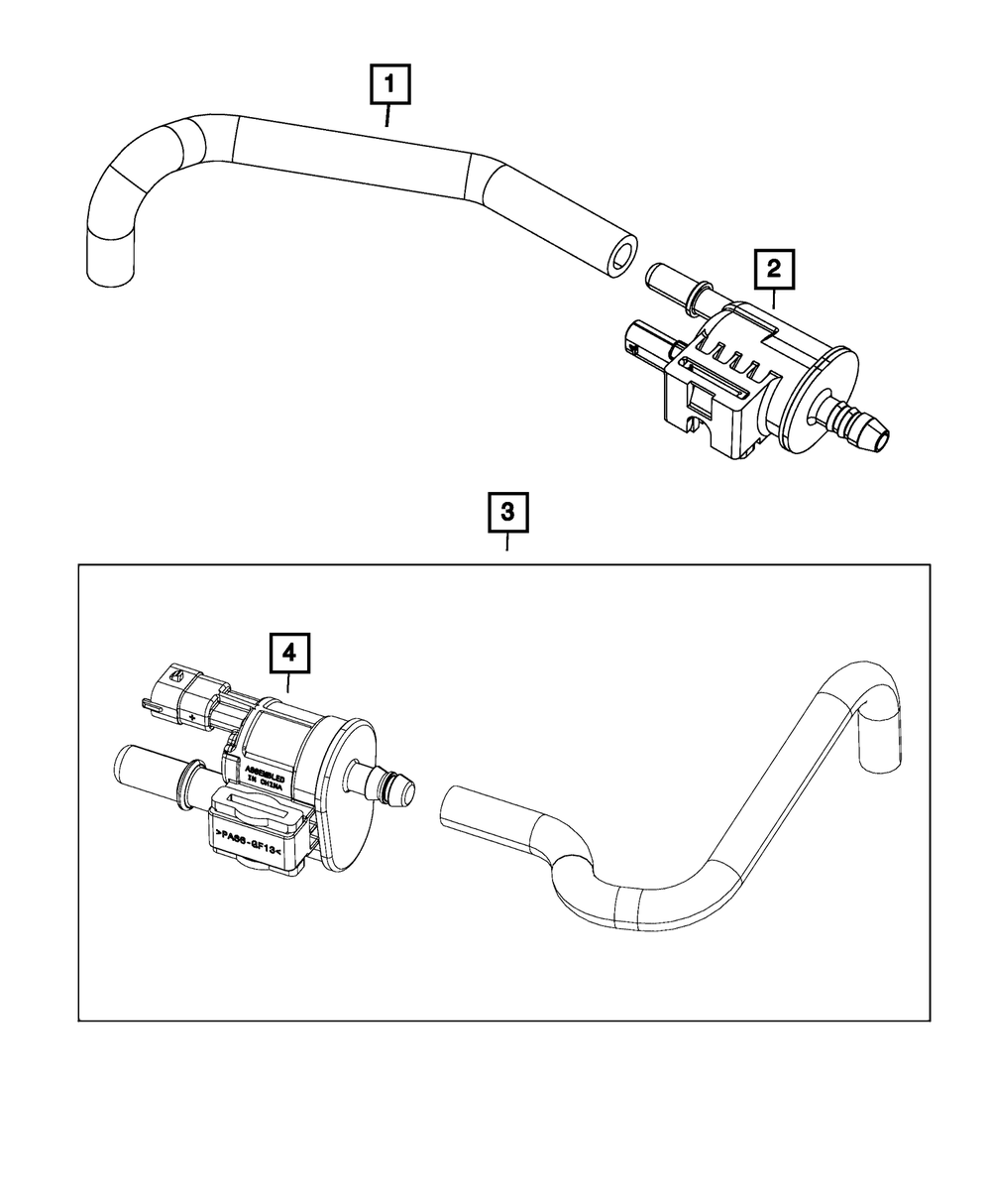 4627832AB - Purge Control Valve 2014-2022 Mopar | The Official Mopar eStore