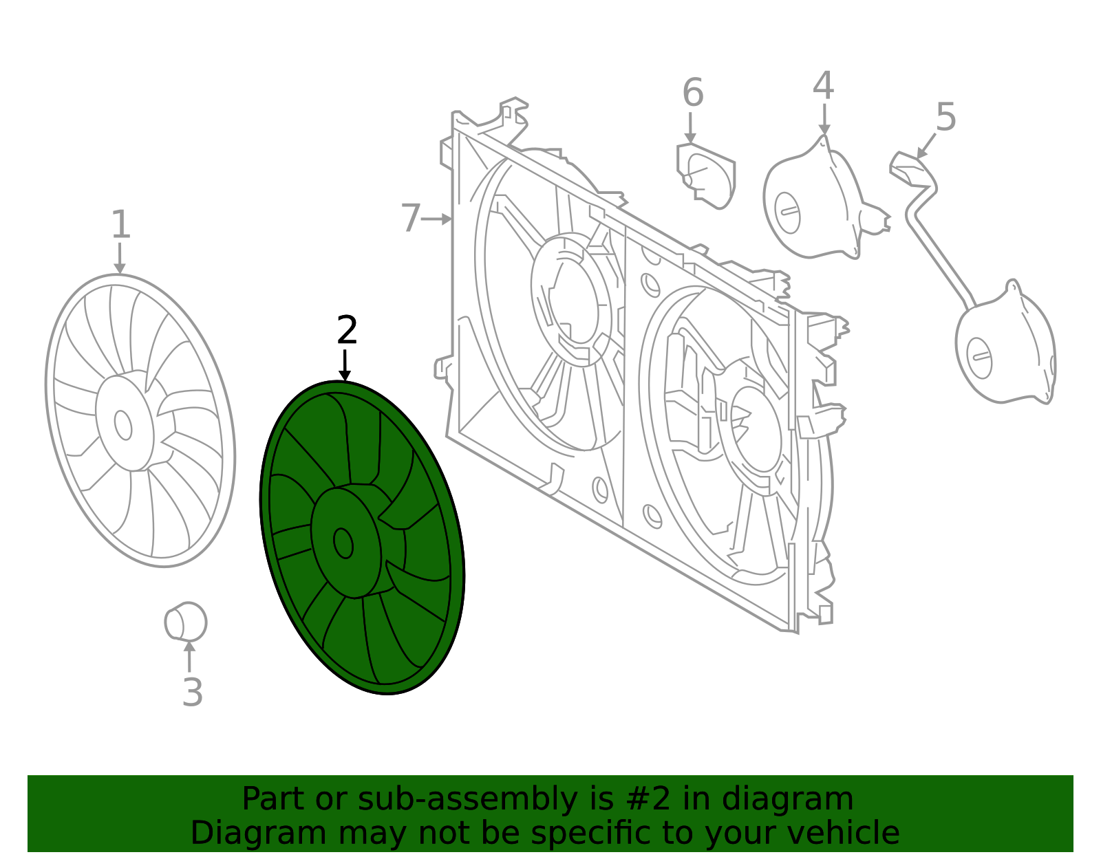 2023-2025 Toyota Prius Fan Blade 16361-37090 | Toyota Parts Center