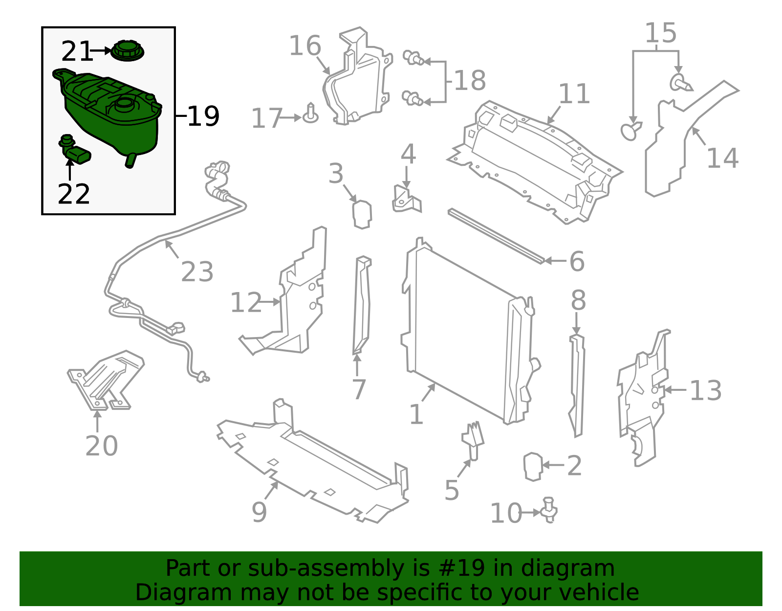 T2R94313 - Expansion Tank Harper Jaguar