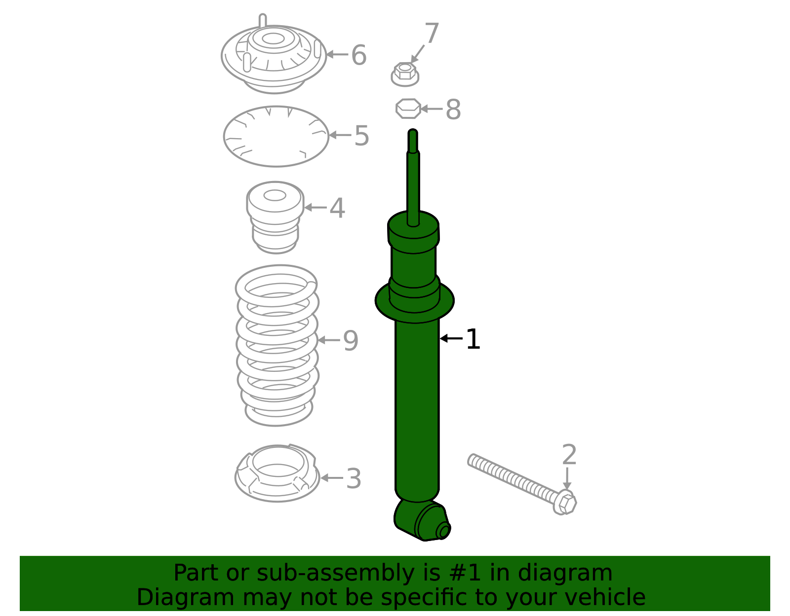33-52-6-863-902 - Shock Absorber 2014-2016 BMW | BMW Auto Parts Warehouse