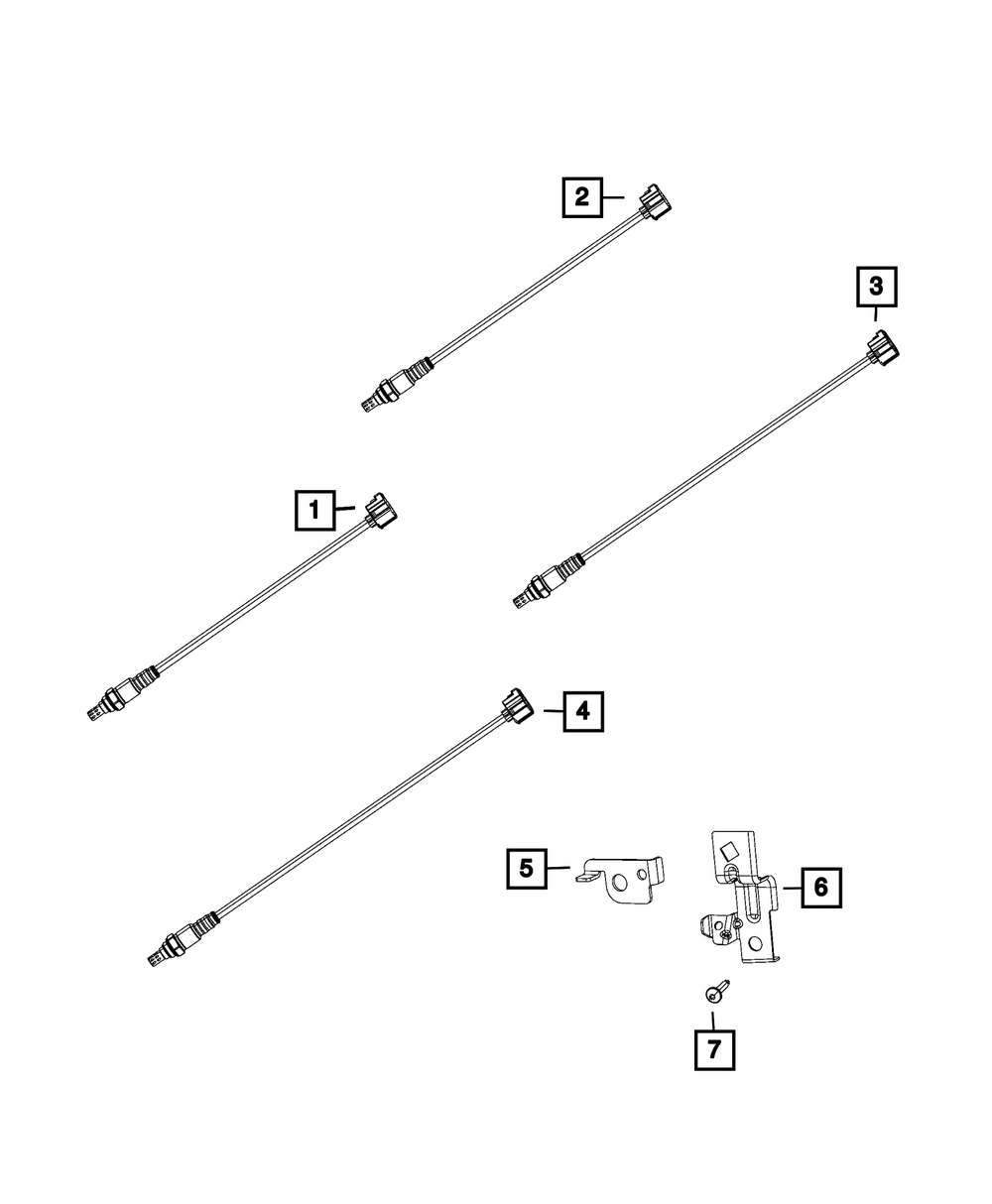 68535471AA - Oxygen Sensor 2022-2025 Ram | The Official Mopar eStore