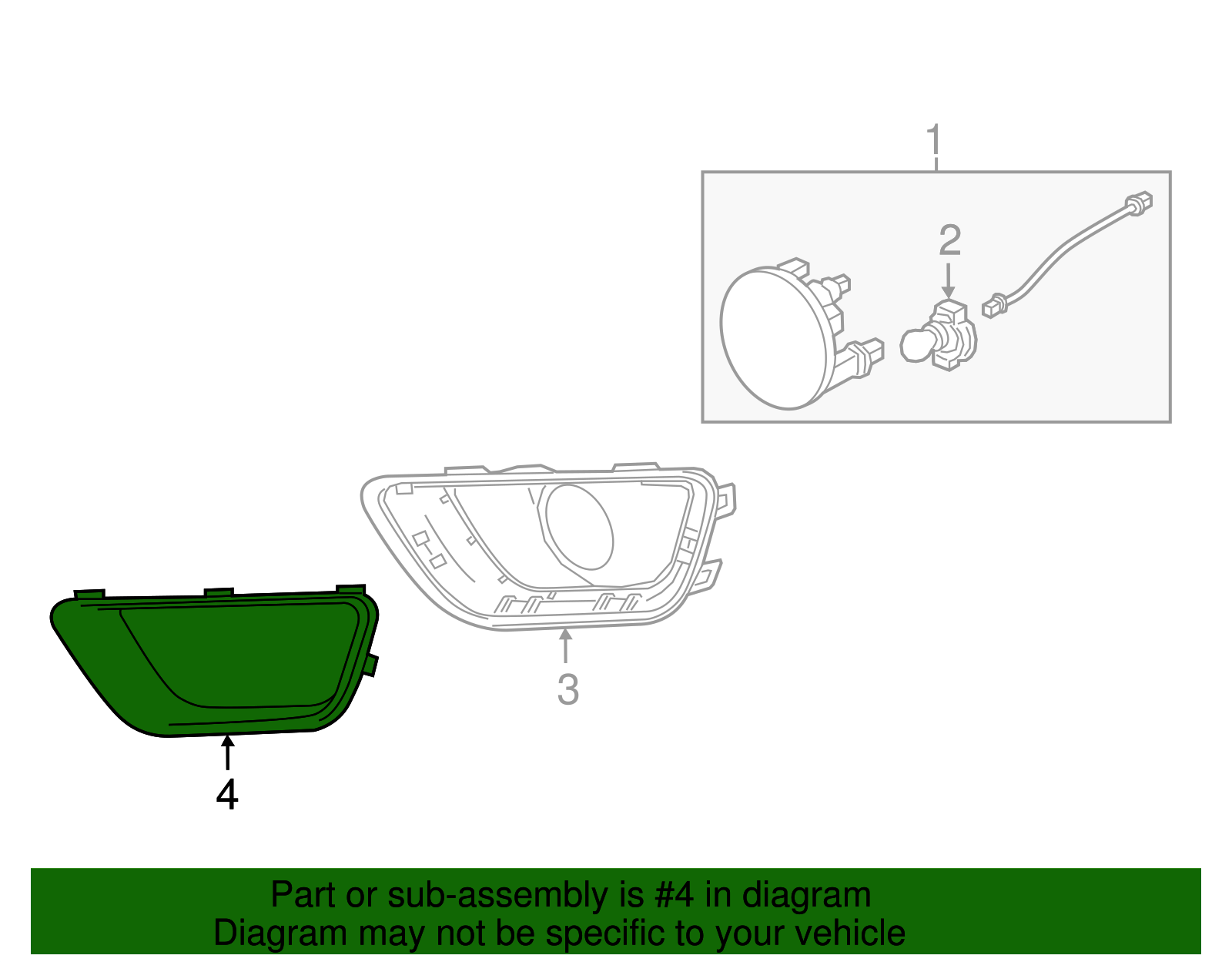 2015-2020 Chevrolet Colorado Passenger Side Front Bumper Fascia Molding ...