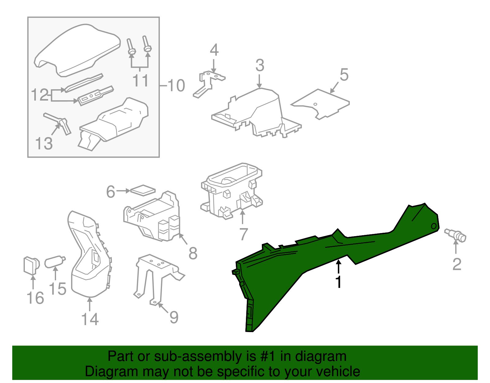 83402-T7W-A01ZA - 2016-2022 Honda HR-V - Panel Assembly L Side *NH900L ...