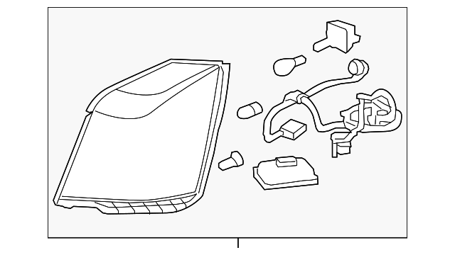 2006-2011 Cadillac DTS Headlamp 19371092 | OEM GM Parts