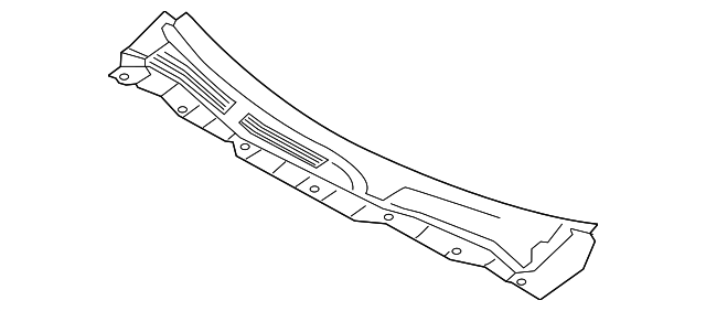 2019-2025 Nissan Altima Cowl Grille 66862-6CA0D | My Nissan Part