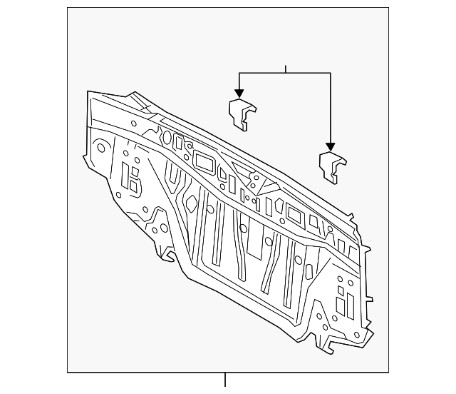 58307-02460 - Rear Body Panel 2020-2025 Toyota Corolla | Brantford ...