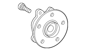 43550-06010 - Toyota Hub Assembly 2018-2024 Toyota | Performance Auto Parts