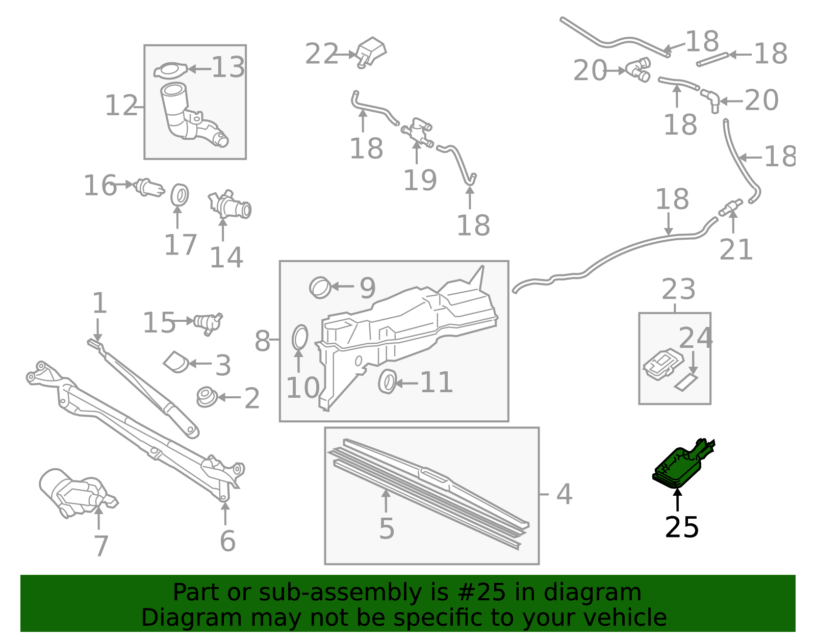 89943-60030 - 2008-2015 Lexus LX570 - Rain Sensor Cover | My L Parts