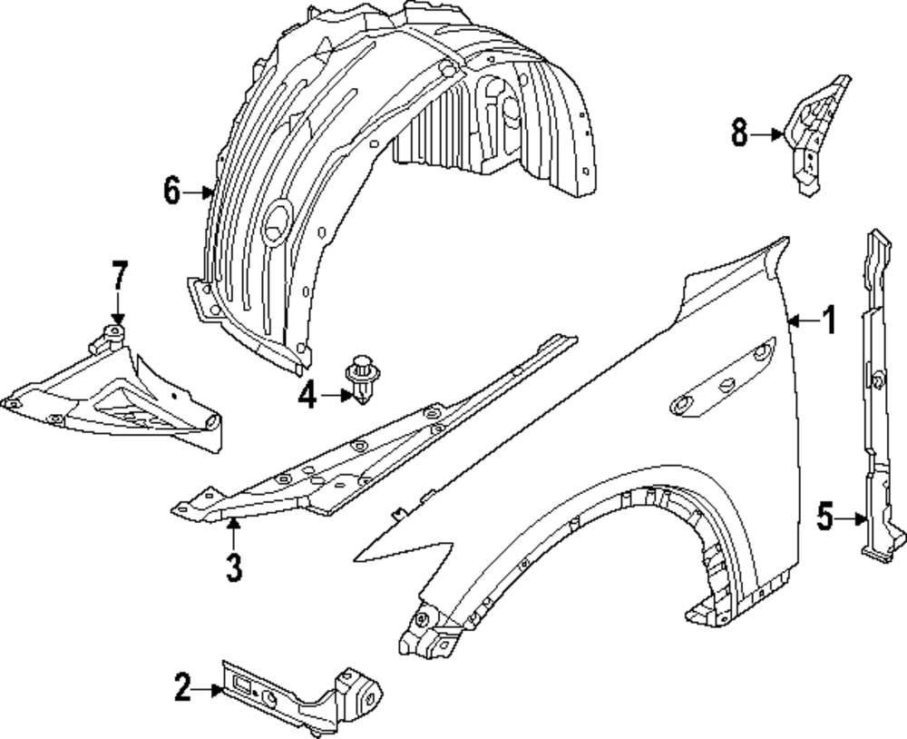 2024-2025 Mazda Splash Shield KMV6-56-114A | OEM Parts Online