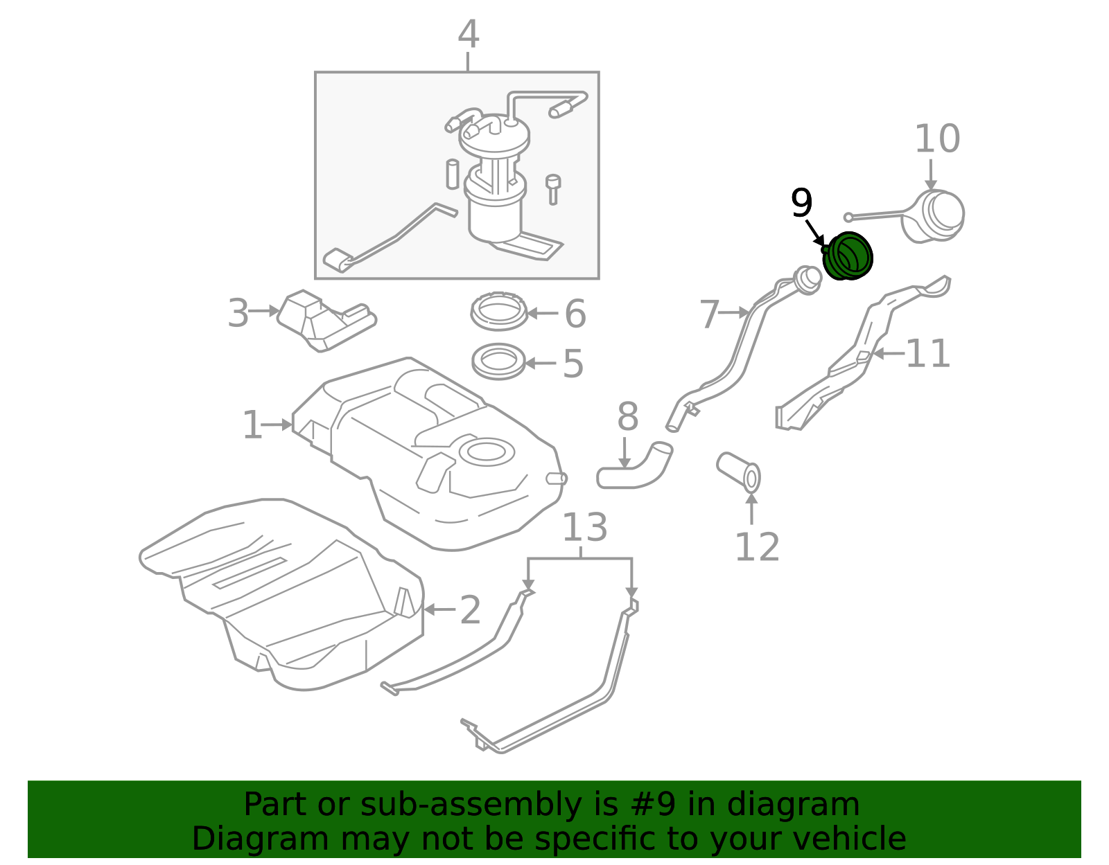 2001-2008 Ford | Cover Seal | 8L8Z-9039-A | Walls' Ford Parts