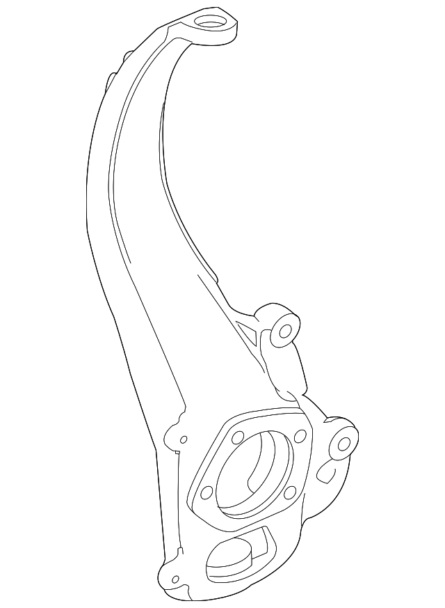 C2D33599 - Knuckle 2010-2019 Jaguar | Land Leaping Genuine British Parts