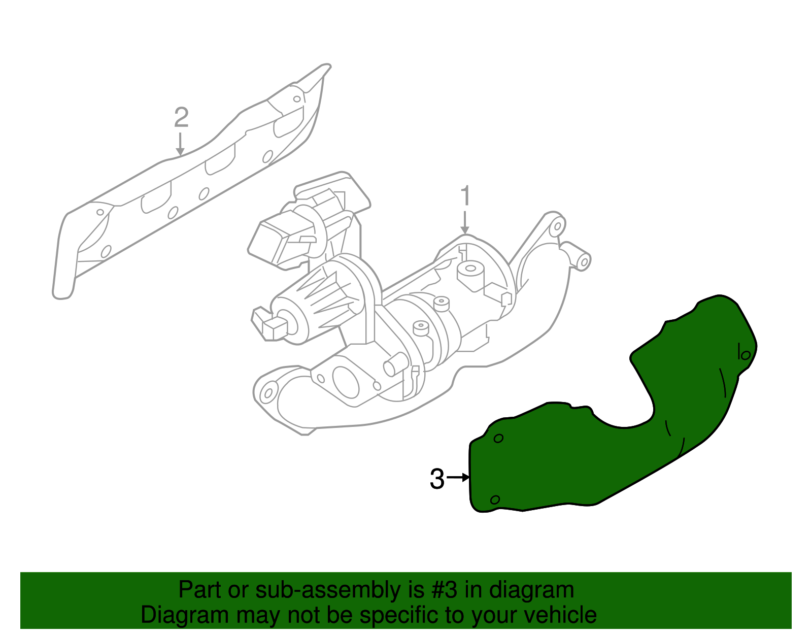 2015-2019 Nissan Manifold Cover 16590-BV80A | Bill Kay Nissan Parts
