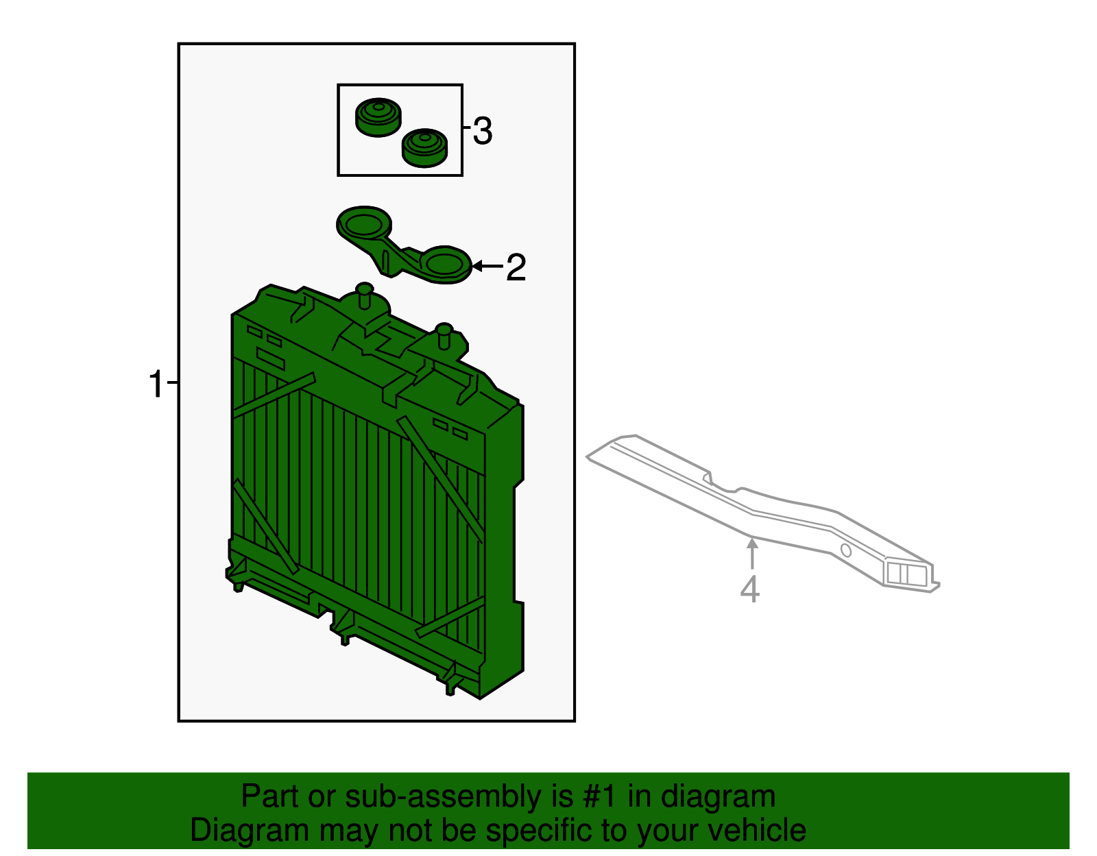 Genuine BMW 17-11-7-802-662 | Auxiliary Radiator - Right | FREE ...