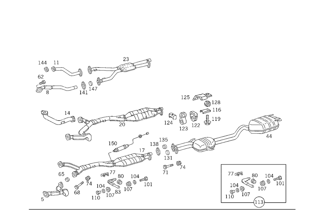 202-492-01-81 - Sealing Ring For 1978-2011 Mercedes-Benz | Mercedes ...