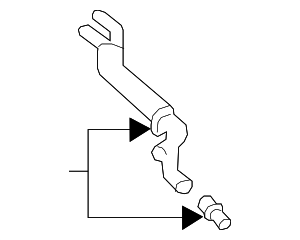 4H0-121-060-G - Engine Coolant Hose 2013-2018 Audi | Audi OEM Parts Guy