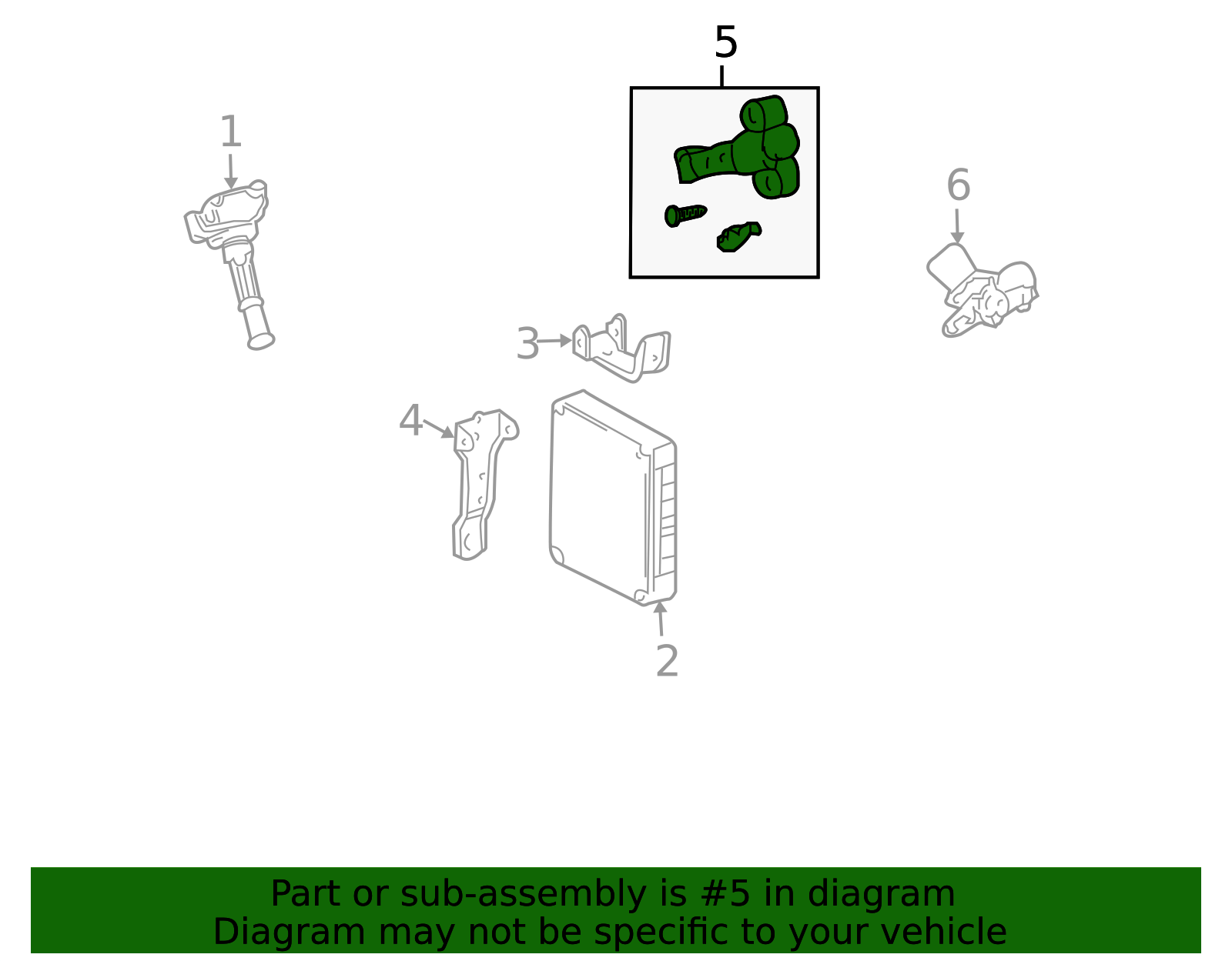 2005-2009 Lexus Engine Camshaft Position Sensor 19300-50011 | OEM Parts ...