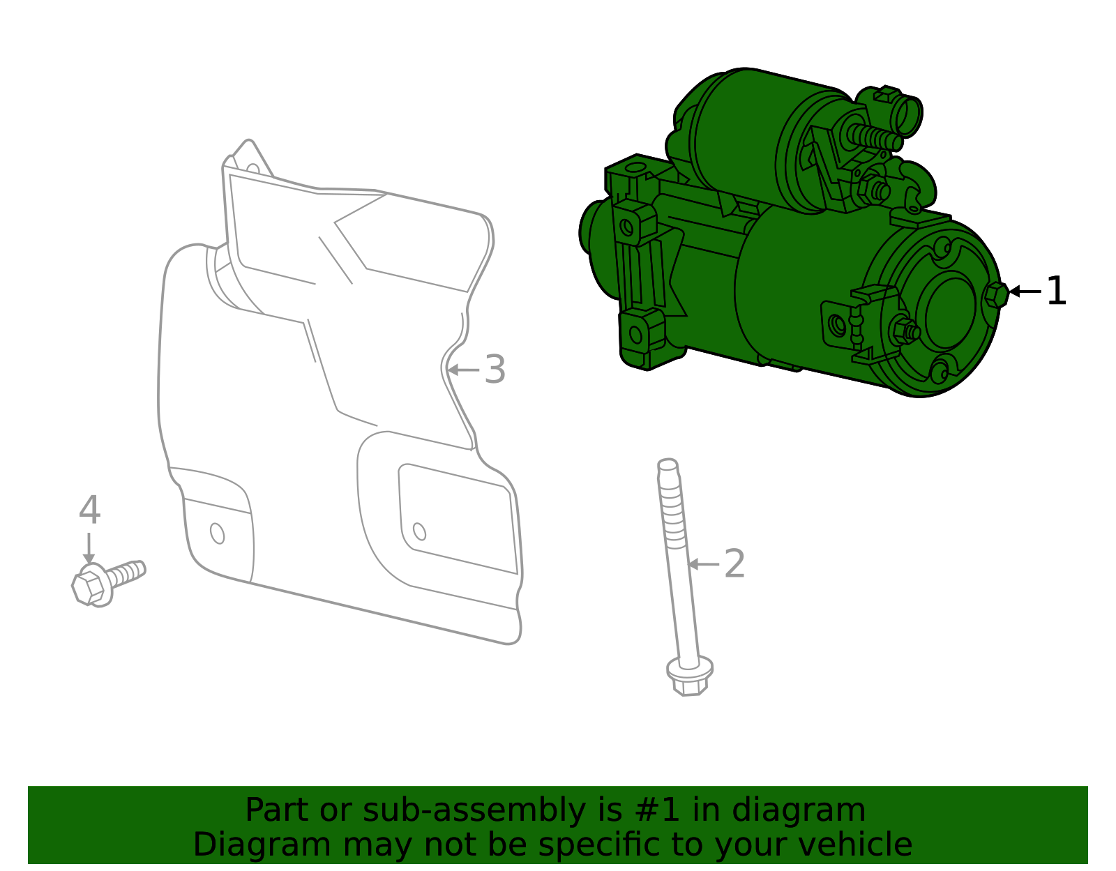 2023-2025 GM Starter 12740942 | Capital Chevy Parts