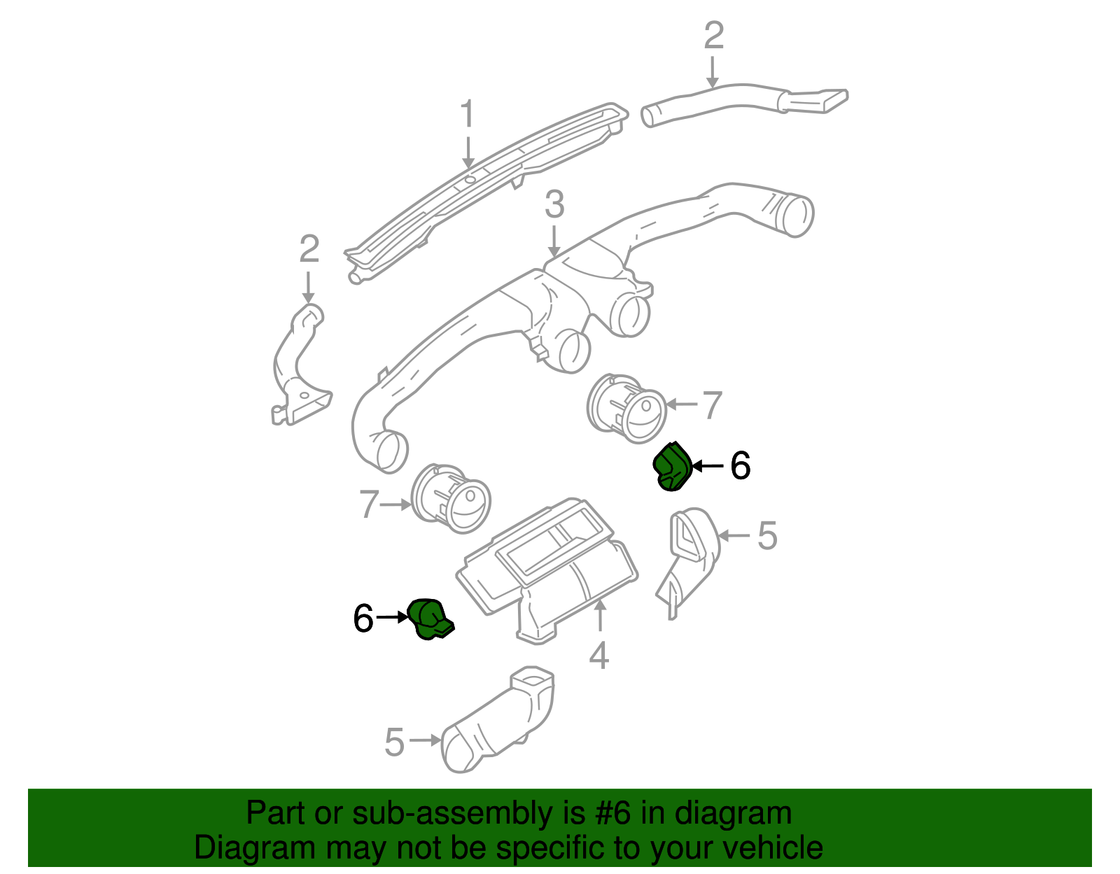 2005-2009 Ford Mustang Motor Assembly 6R3Z-19E616-B | Ford OEM Parts Outlet