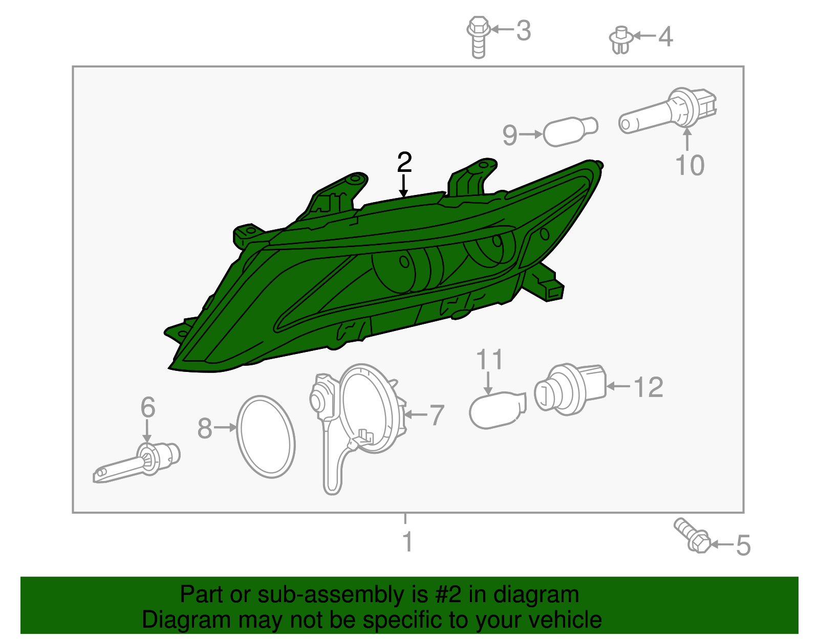81130-0T030 - High-Quality Headlight for 2013-2015 Toyota Venza ...