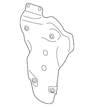 2016-2025 GM Turbocharger Heat Shield 12660128 | Shop Matick Buick GMC