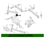 33306760349 - 1997-2025 BMW Self Locking Collar Nut (33-30-6-760-349 ...