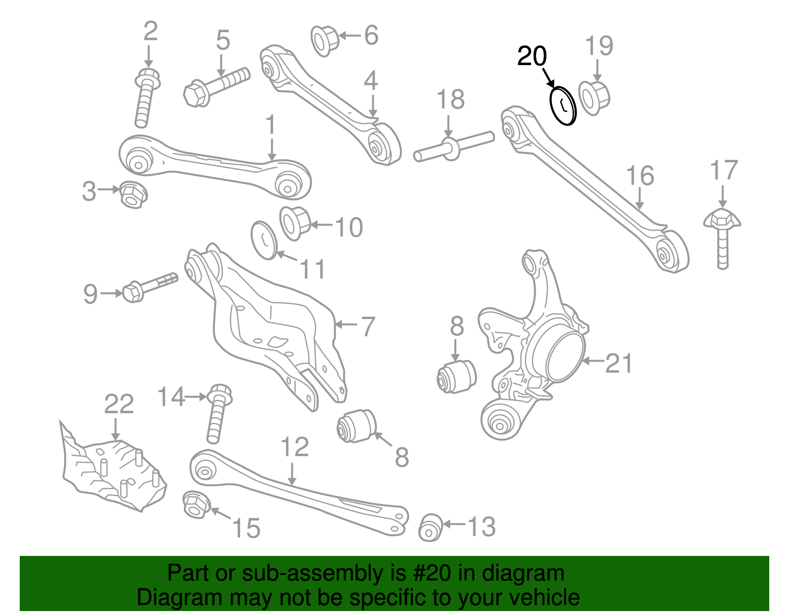 Genuine BMW 33-30-6-786-186 | Track Bar Washer | FREE Shipping on Most ...
