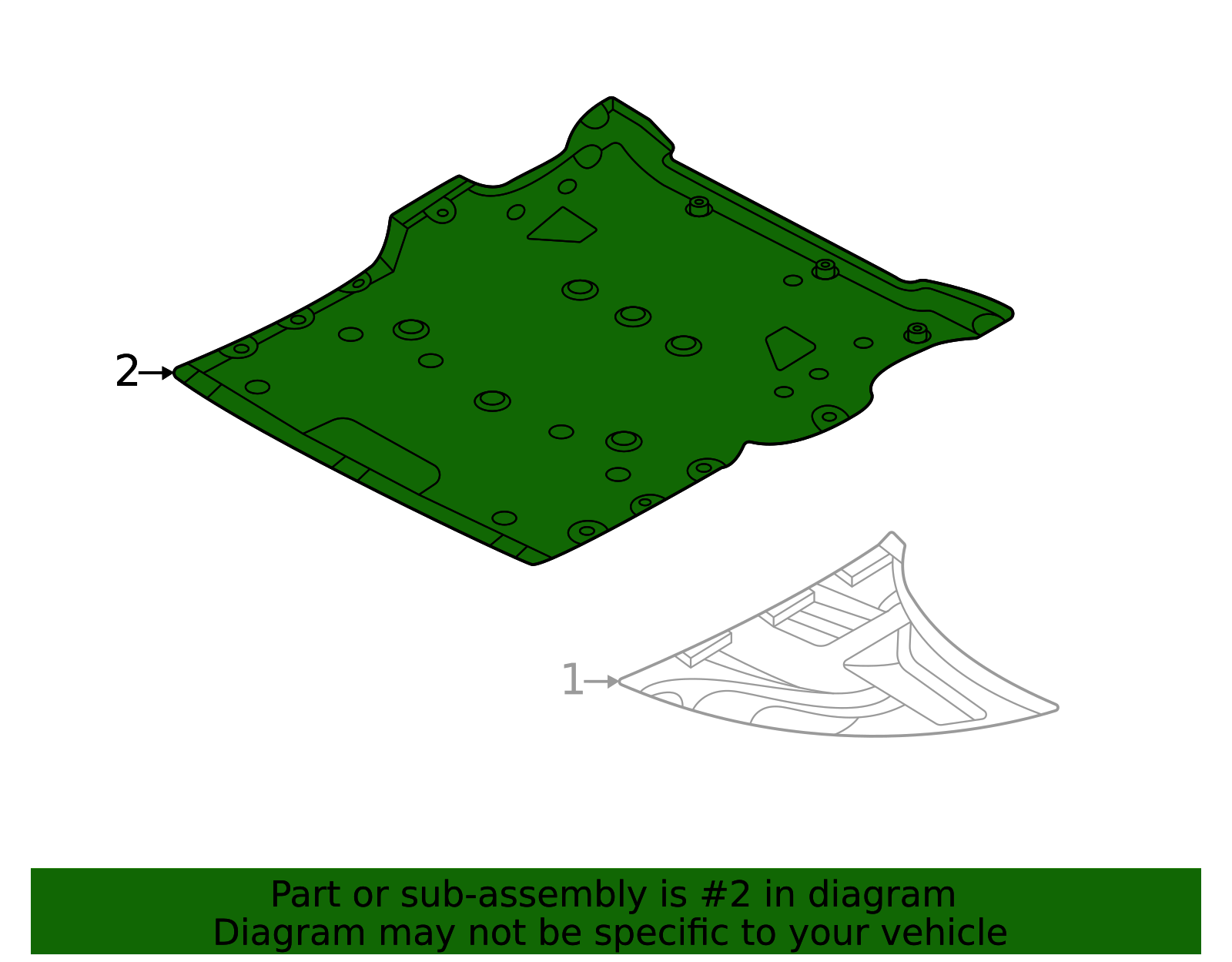2020-2025 Porsche Taycan Under Cover PAD-825-311 | OEM Parts Online
