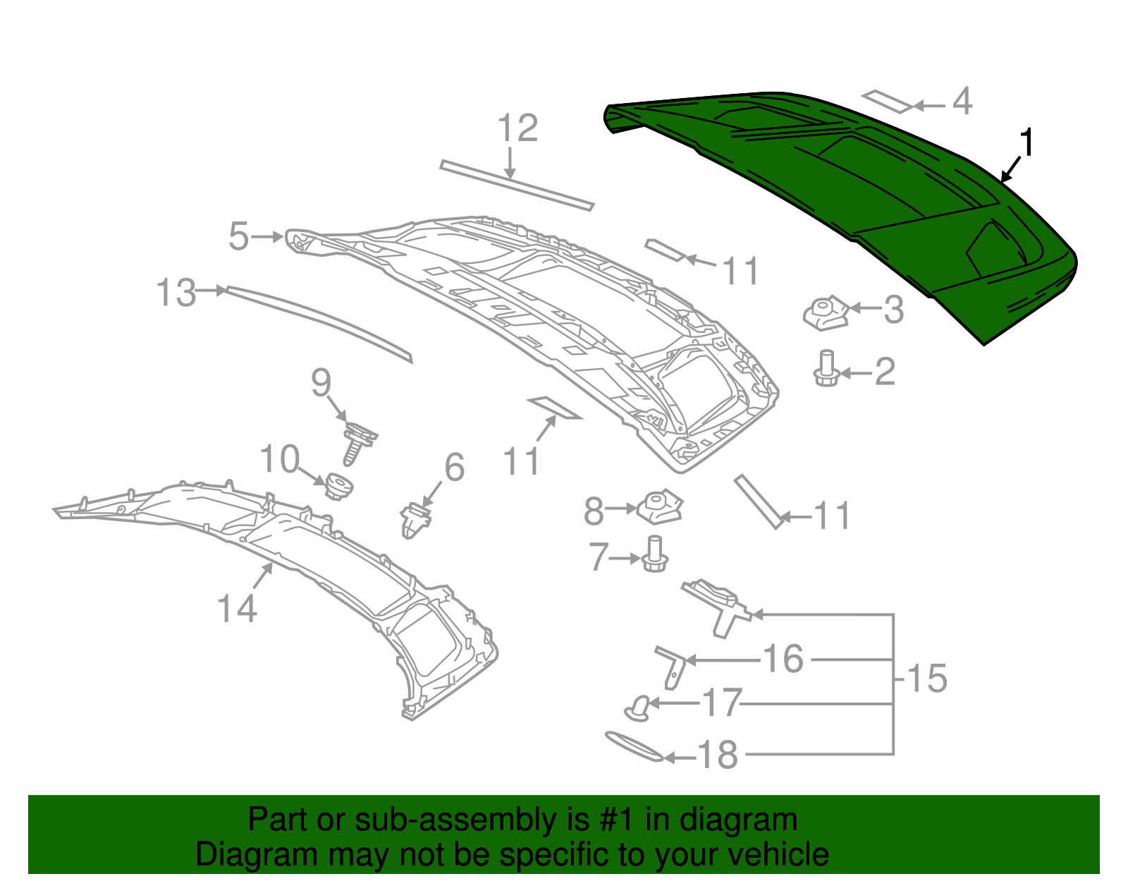 2018-2022 Toyota C-HR 2018-2022 Toyota C-HR - Spoiler 76871-F4900 ...