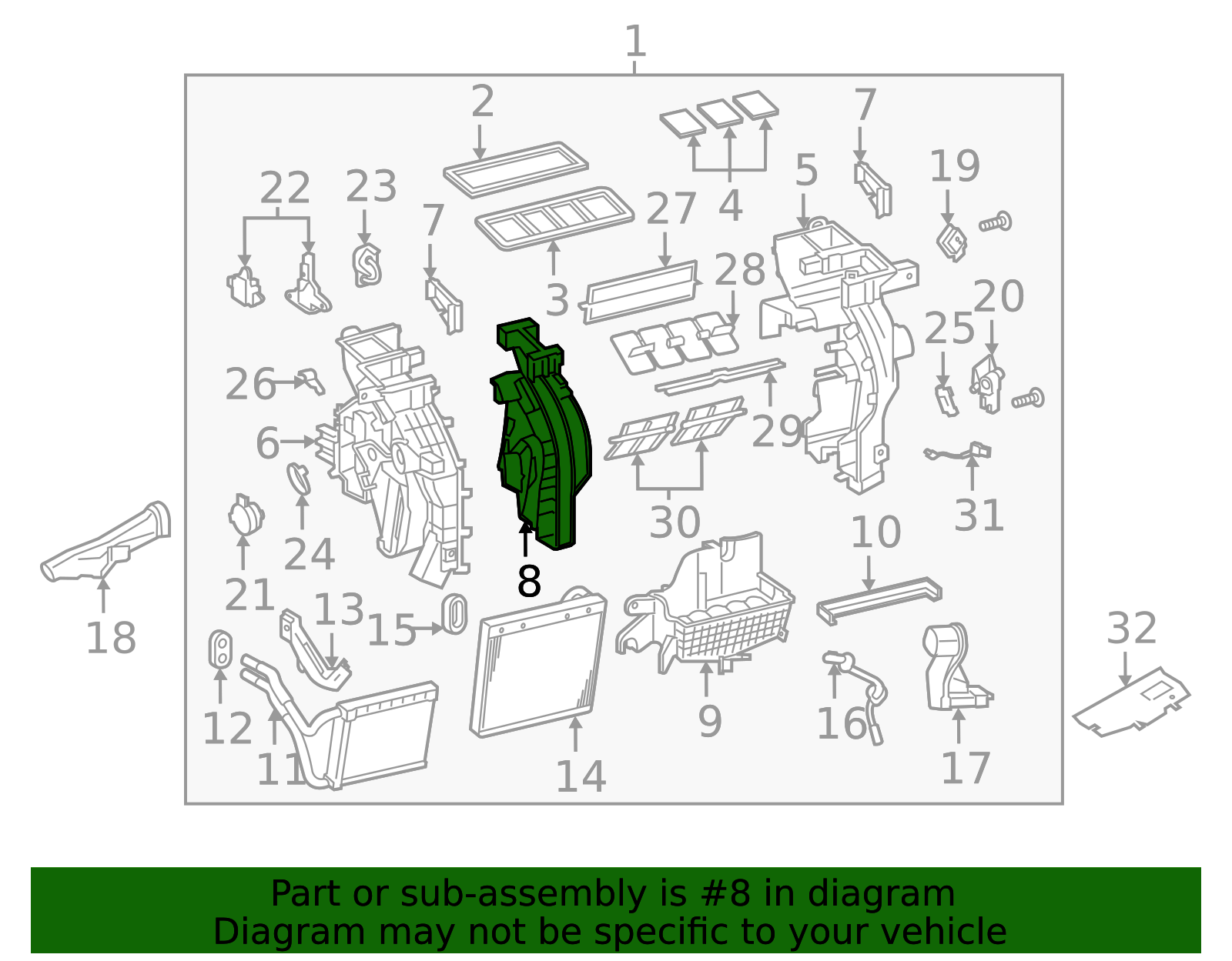 97206-S9000 - Case Assembly 2020-2025 Kia Telluride | Kia.Parts Store