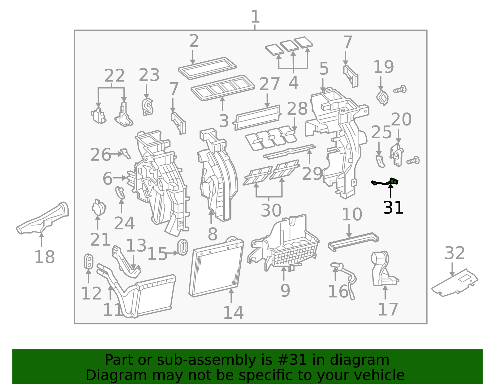 97614-S9000 - Thermostatic Switch 2020-2025 Kia Telluride | Kia.Parts Store