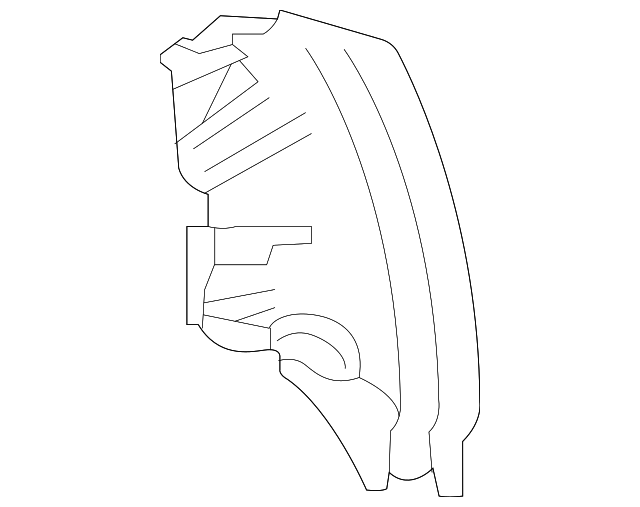 53154-0E050 - Air Guide 2020-2025 Toyota Highlander | Toyota San Diego ...