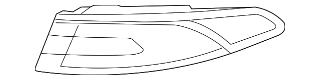 2012-2015 Jaguar Tail Lamp Assembly C2Z25152 | JaguarParts.com