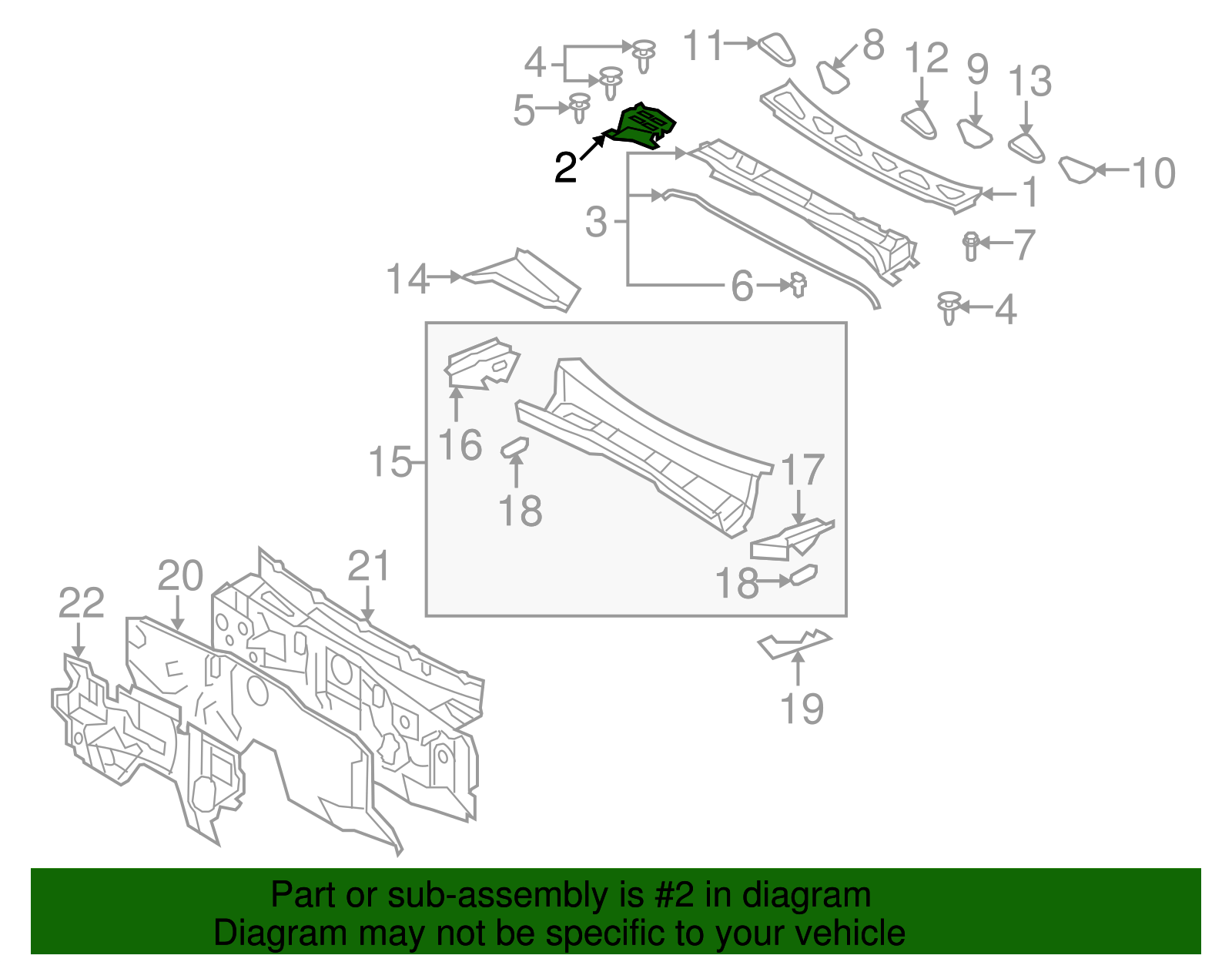 Genuine Toyota Mount Panel part# 55783-35011 for 2007-2014 Toyota FJ ...