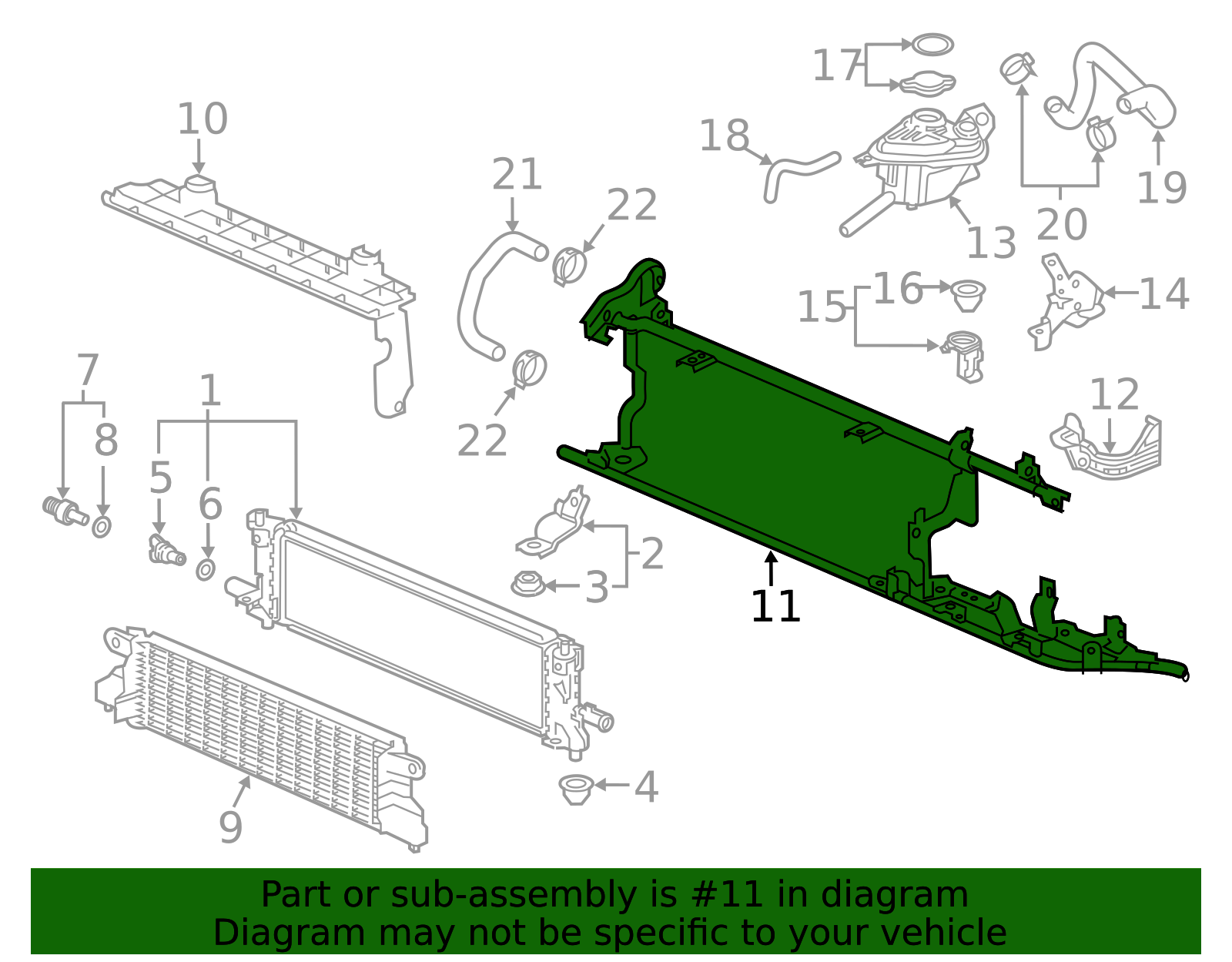 2018-2022 Honda Accord Frame 1J065-6C2-A03 | OEM Parts Online