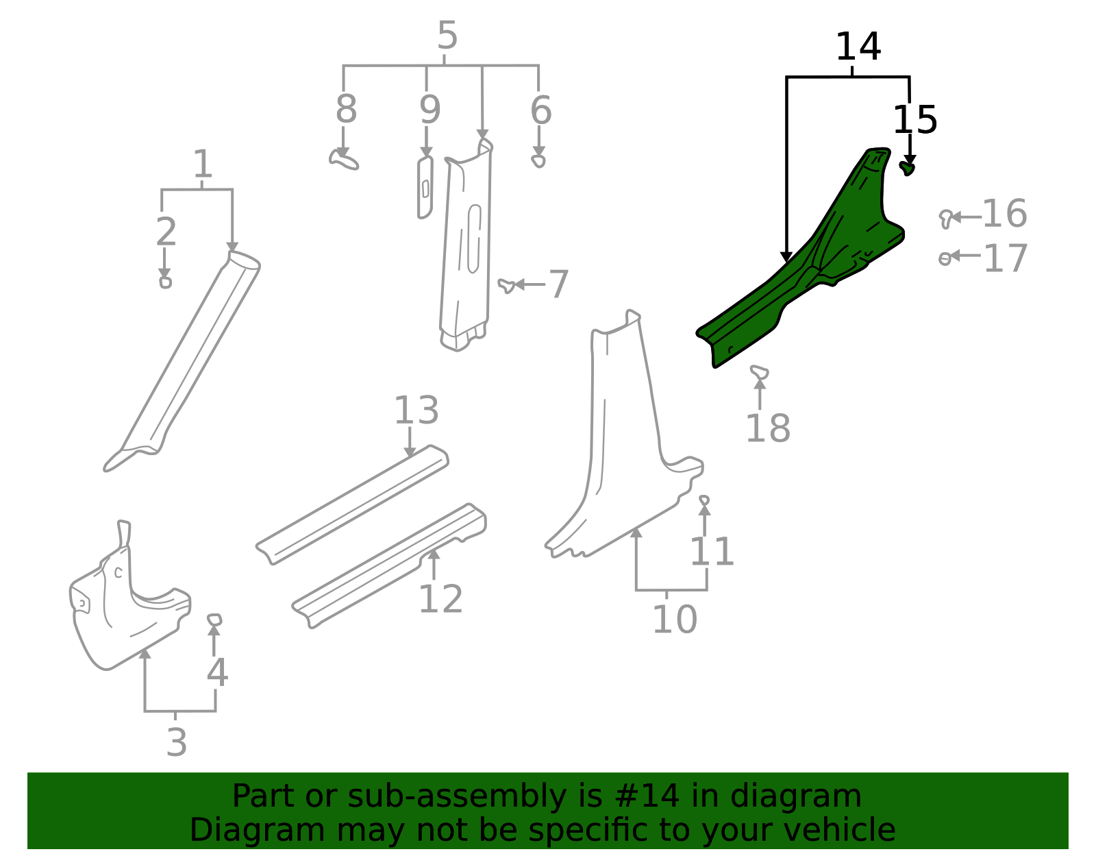 2001-2006 Hyundai Elantra Rear Plate 85875-2D000-ZE | MotorMotor