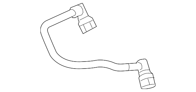 2011-2017 Ford | Motorcraft™ PCV Valve Hose | KCV-255 | Walls' Ford Parts