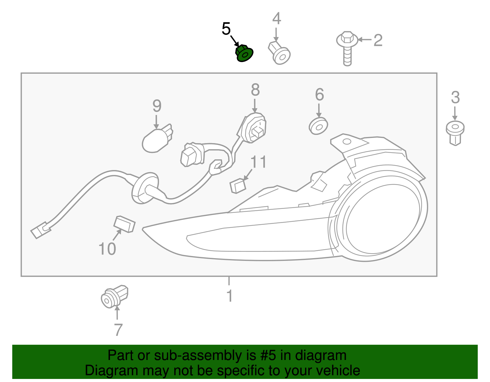 9994-00-503 - Tail Lamp Assembly Nut 1994-2025 Mazda | Mazda Parts Connect