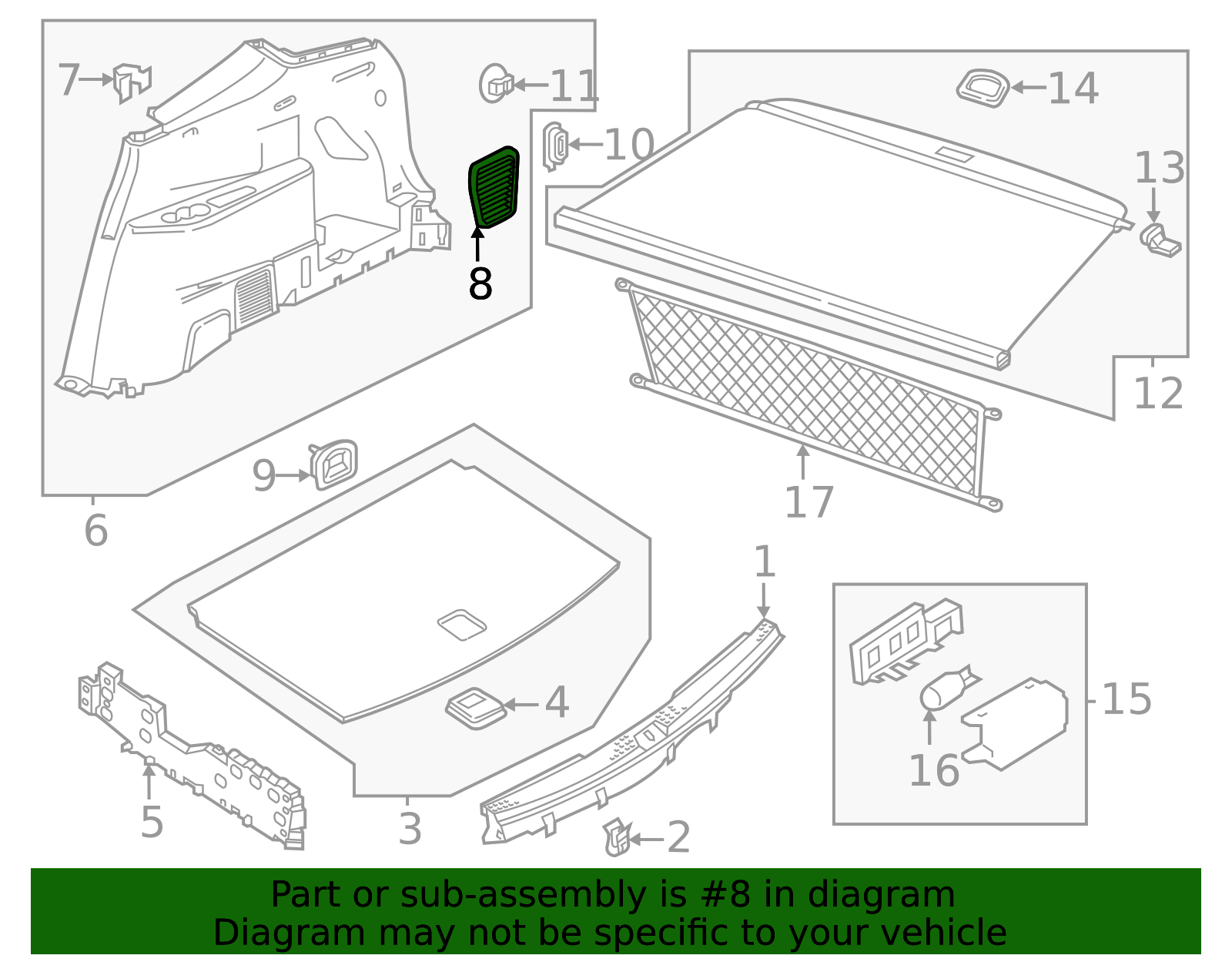 3CN-867-937-82V - Inspection Cover 2018-2025 Volkswagen Atlas | Wolfsburg Parts Direct