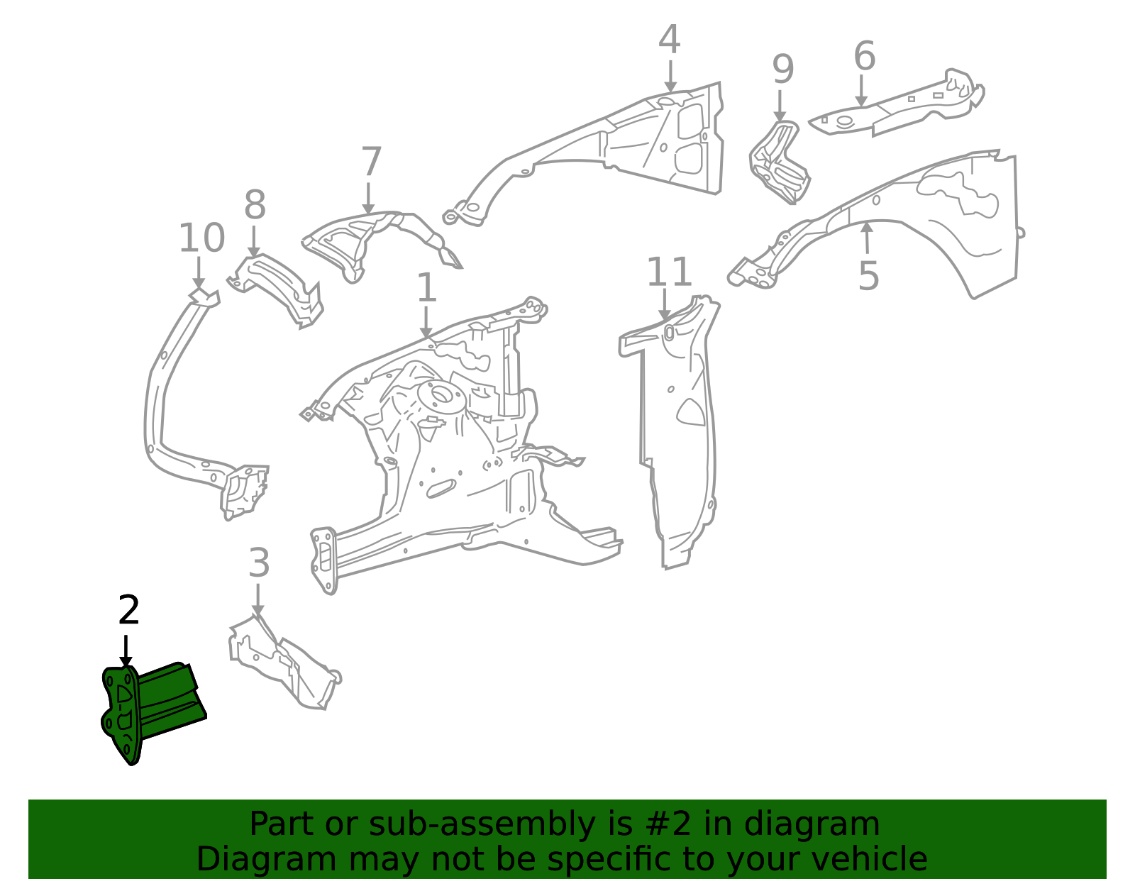 221-620-45-34 - Rail End 2007-2014 Mercedes-Benz | Mercedes-Benz ...