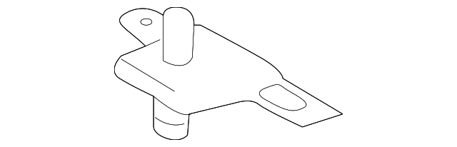 16505-0A040 - 2004-2005 Toyota Sienna - Radiator Upper Bracket | Toyota ...