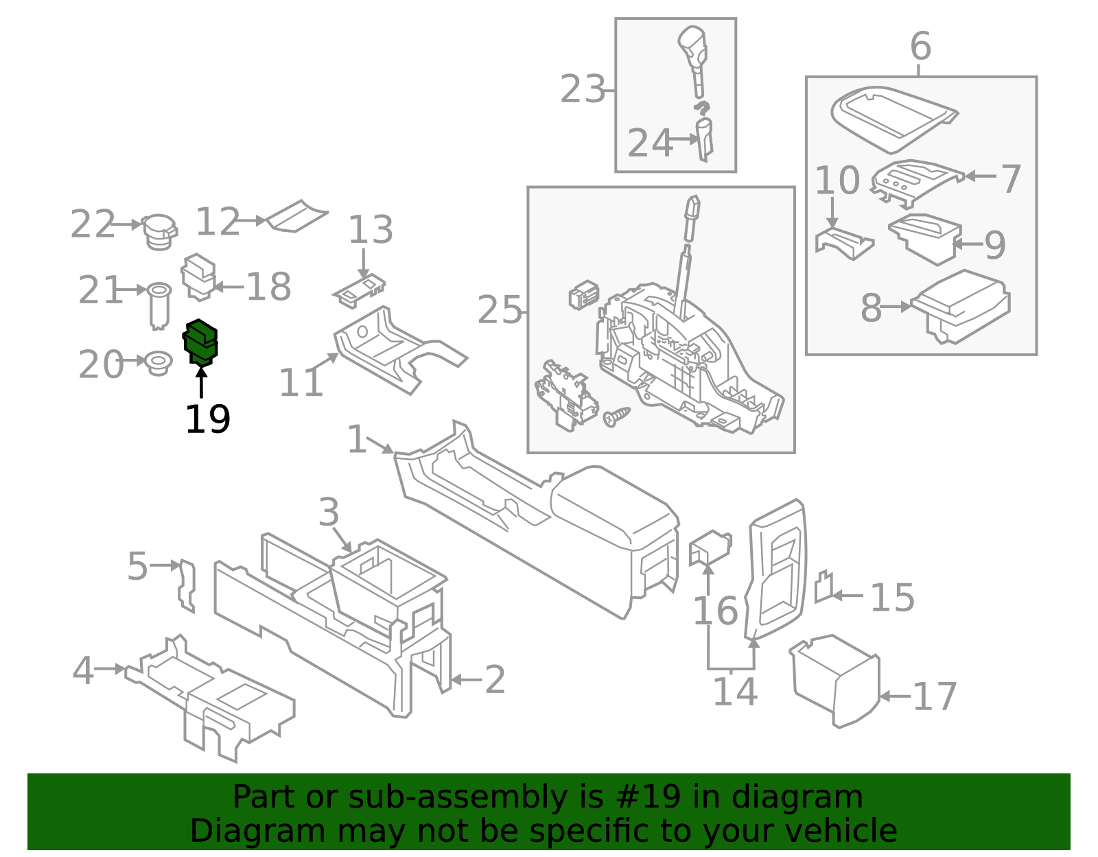 2009-2014 Nissan Murano Switch 25535-1AA0A | TascaParts.com