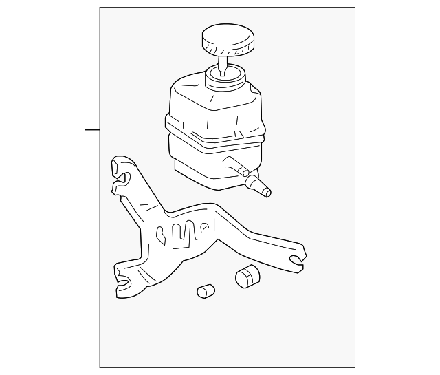 2004-2009 Lexus Reservoir 44360-0E010 | OEM Parts Online