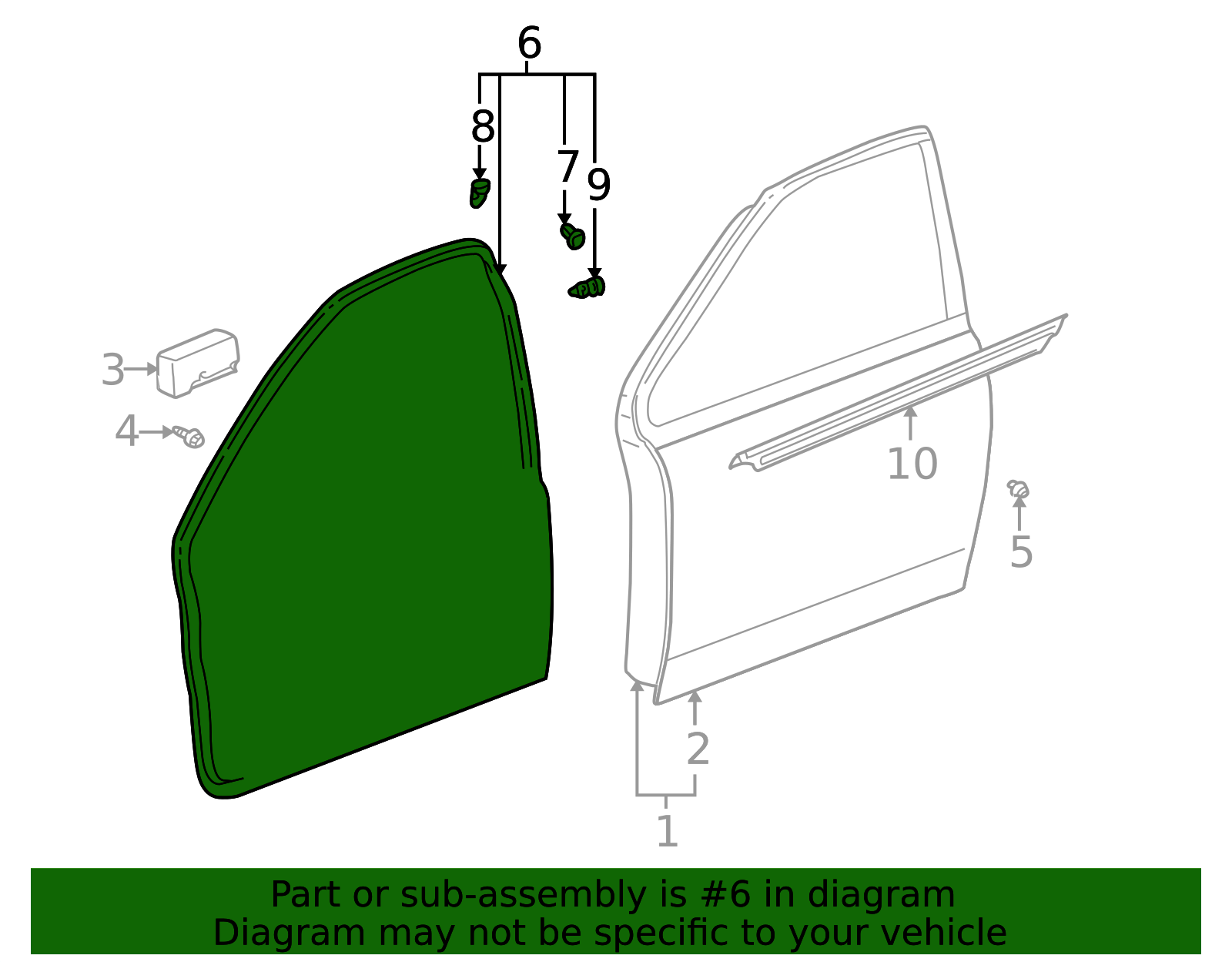 2000-2005 Toyota Echo 2000-2005 Toyota Echo - Door Weather-Strip 67862 ...