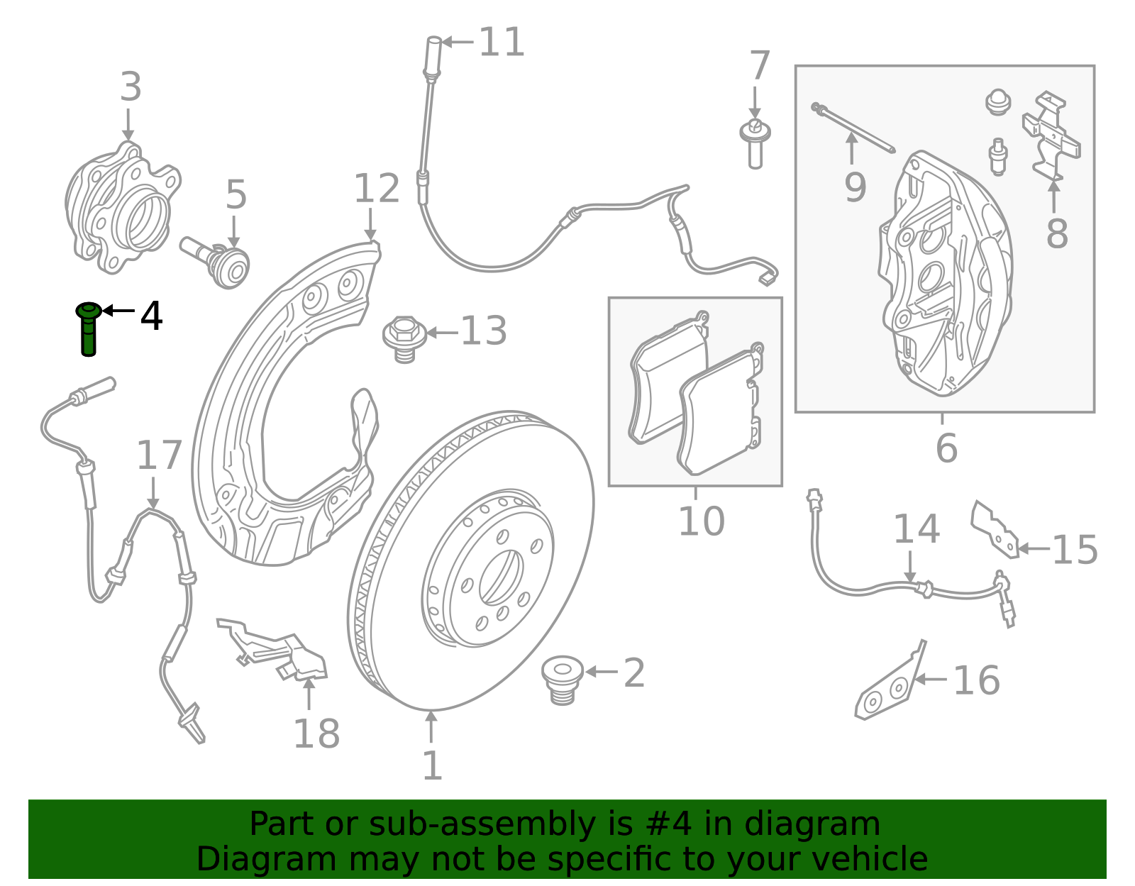 7148835169 - 2014-2025 BMW Hub Assembly Mount Bolt (07-14-8-835-169 ...